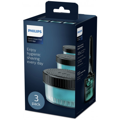 Argos Product Support for Philips Quick Clean Pod Shaver Cartridges 3 ...