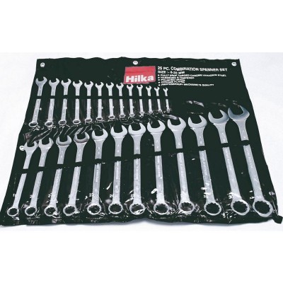 Argos Product Support for Hilka 25 Piece Combination Metric Spanners 181 6585