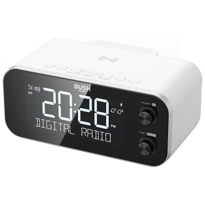 Argos Product Support for Bush Alta Dab+ Clock Radio - White (334/5281)