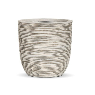 Argos Product Support for Capi Nature White Ribbed Planter Egg - 34 x ...