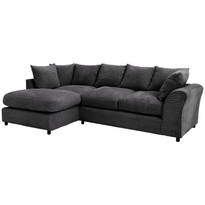 Argos Product Support for Argos Home Harry Large Left Hand Corner Chaise Sofa Charcoal 363 6763