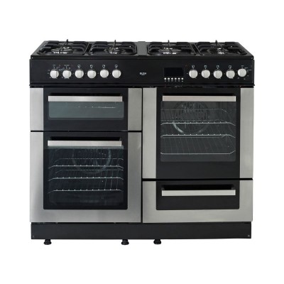 Argos Product Support for Bush BCYU100DFSS Dual Fuel Range Cooker- S ...