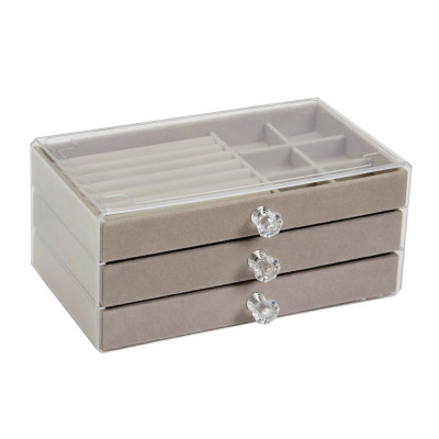 Argos Product Support for Argos Home Transparent Perspex Three Drawer ...