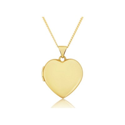 Argos Product Support for 9ct Gold Heart 2 Photo Locket (464/0844)