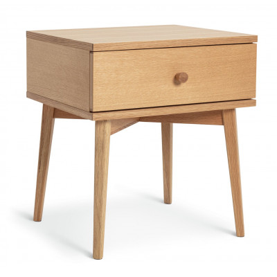 Argos oak bedside table store