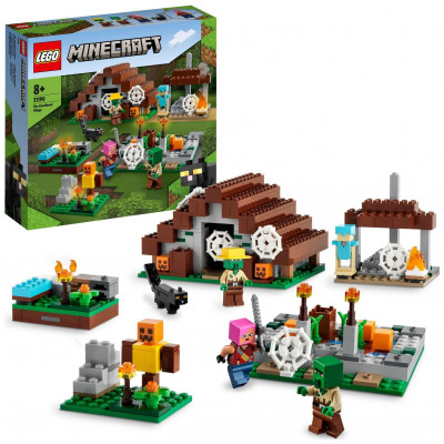 Argos Product Support for LEGO Minecraft The Abandoned Village Farm Toy ...