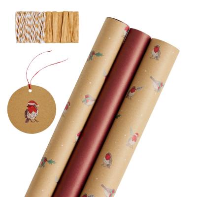 Argos Product Support for Argos Home 3 Rolls Robin Wrapping Paper (762/ ...