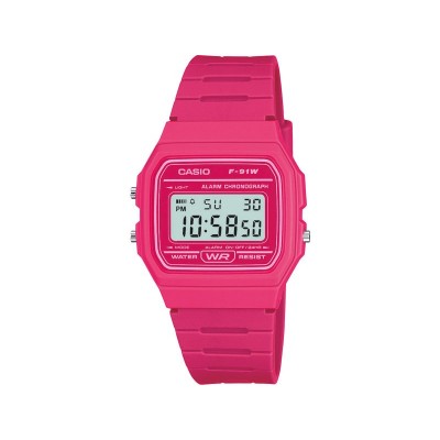 Argos Product Support for Casio Pink Resin Strap Watch (910/6981)