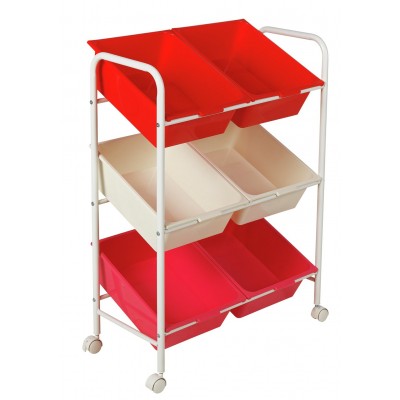 Argos Product Support for Argos Home 6 Box Storage Unit - Pink & White ...