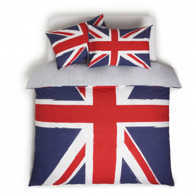 Argos Product Support for Argos Home Union Jack Reversible Red Bedding ...