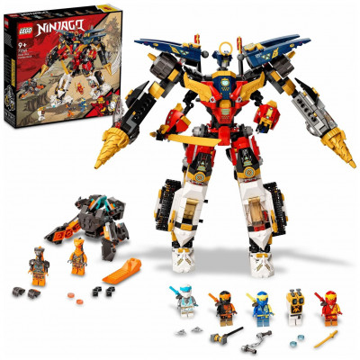 Argos Product Support for LEGO NINJAGO Ninja Ultra Combo Mech & Toy Car ...